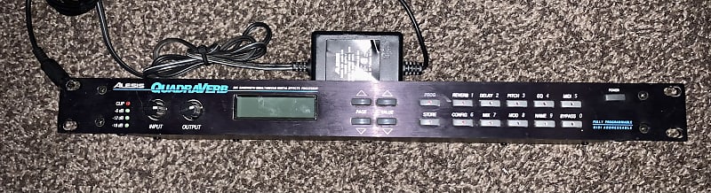 Vintage 1993 Alesis Quadraverb effects signal processor 1993 | Reverb