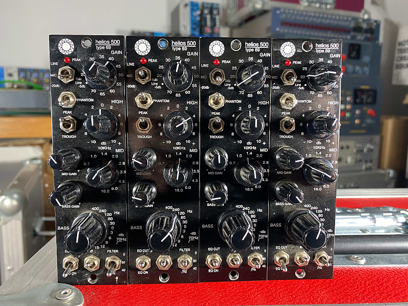 Helios Type 69-500 500 Series Mic Pre / EQ Module 1 of | Reverb Canada