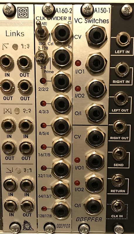 Doepfer *bundle* A-160-2 + A-150 (Clock Divider II + VC | Reverb UK