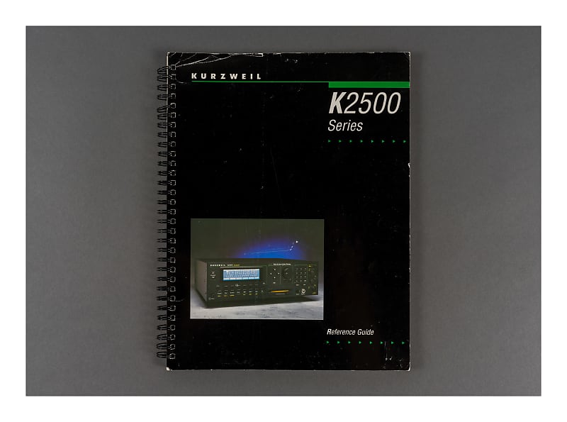 Kurzweil K2500 Series Reference Guide [USED] | Reverb