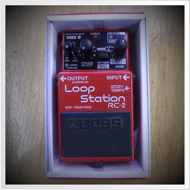 BOSS RC-2 Loop Station Red | Reverb