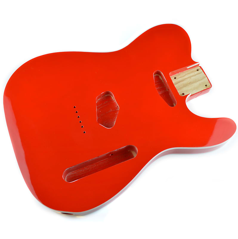 Dakota Red Body Telecaster Style Body | Reverb