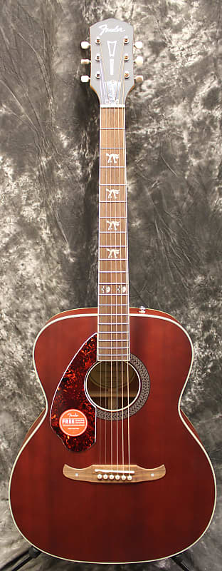 Fender Tim Armstrong Hellcat LH Lefty Mahogany Acoustic | Reverb