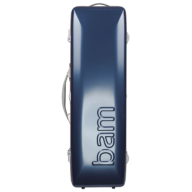 Bam Graffiti Hightech Oblong Violin Case BLUE / RED SEAL | Reverb