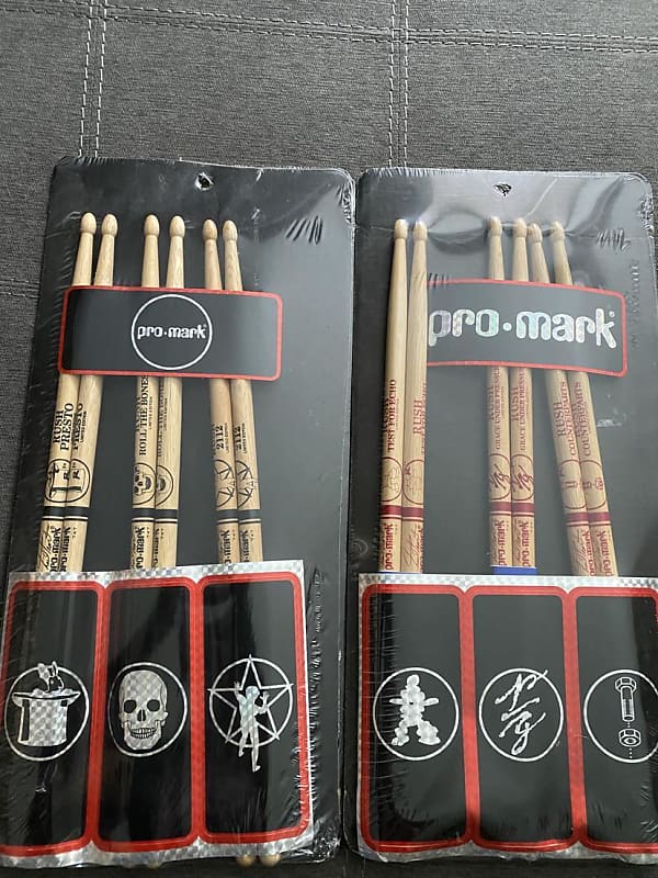 Pro-Mark Neil Peart 30th anniversary drumstick packs with | Reverb