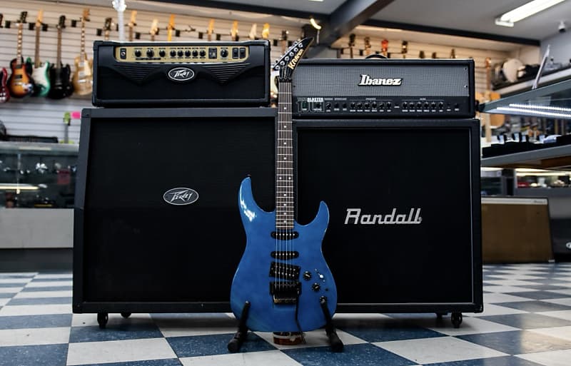 Kramer FOCUS F-6000 1988 - Blue | Reverb