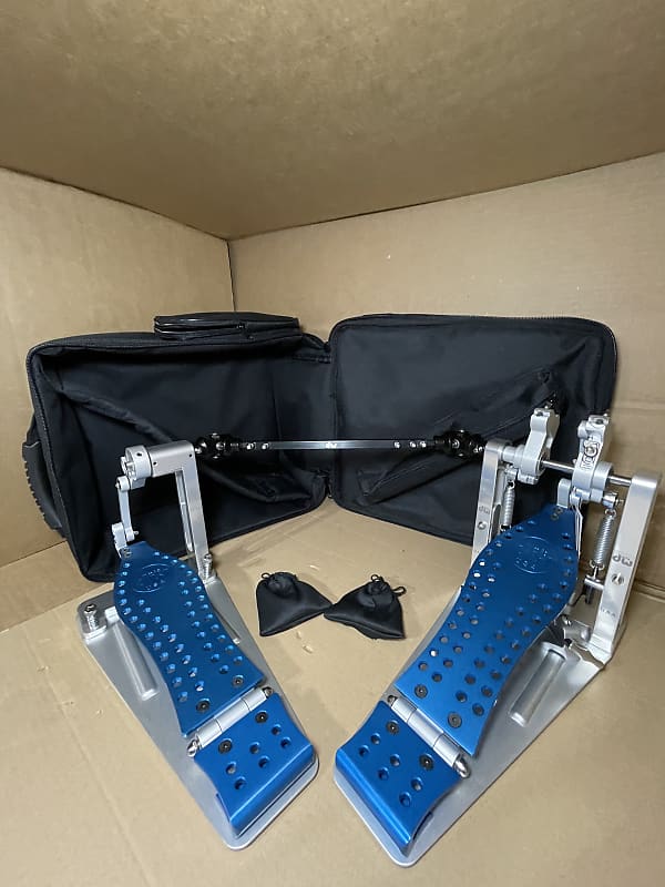 DW Colorboard Machined Direct Drive Double Bass Drum Pedal | Reverb