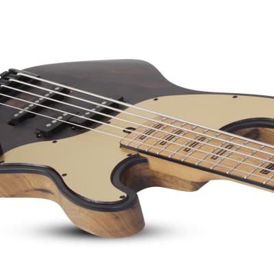 Schecter Model-T 5 Exotic Ziricote Natural Satin | Reverb