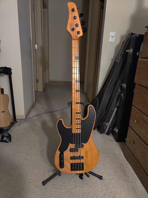 Schecter Model T - Natural Stain Left Handed | Reverb