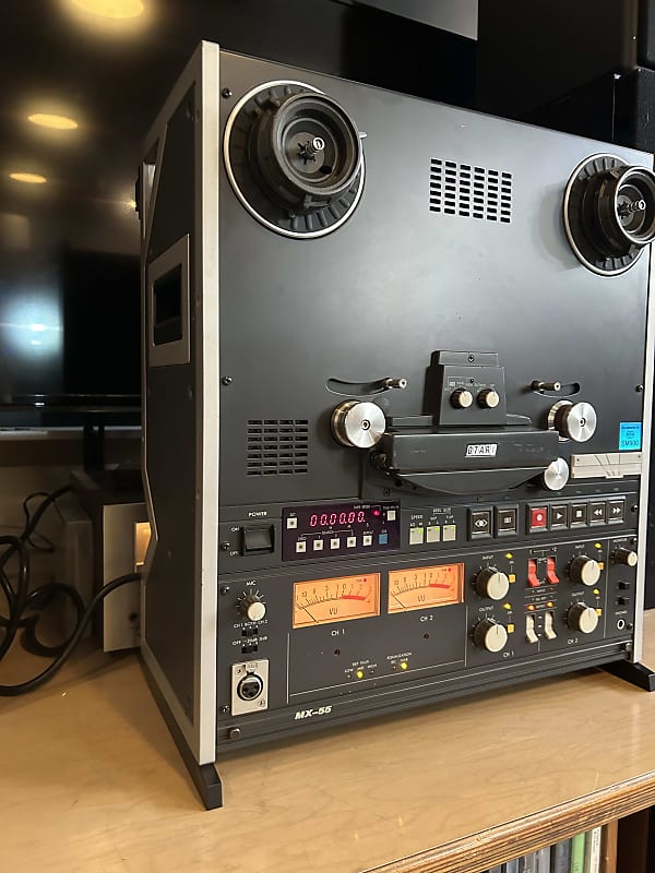 Otari MX55 1/4" analog reel to reel tape machine | Serviced & | Reverb