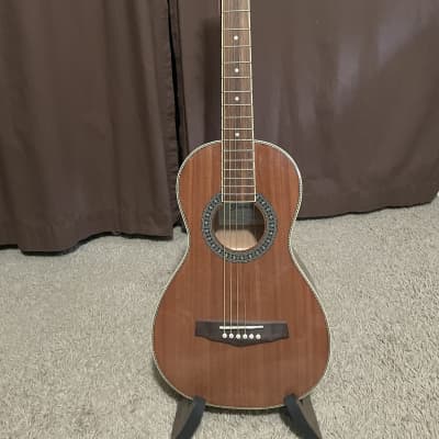 Ibanez Performance PN1MHOPN Mahogany Parlor Acoustic Guitar | Reverb