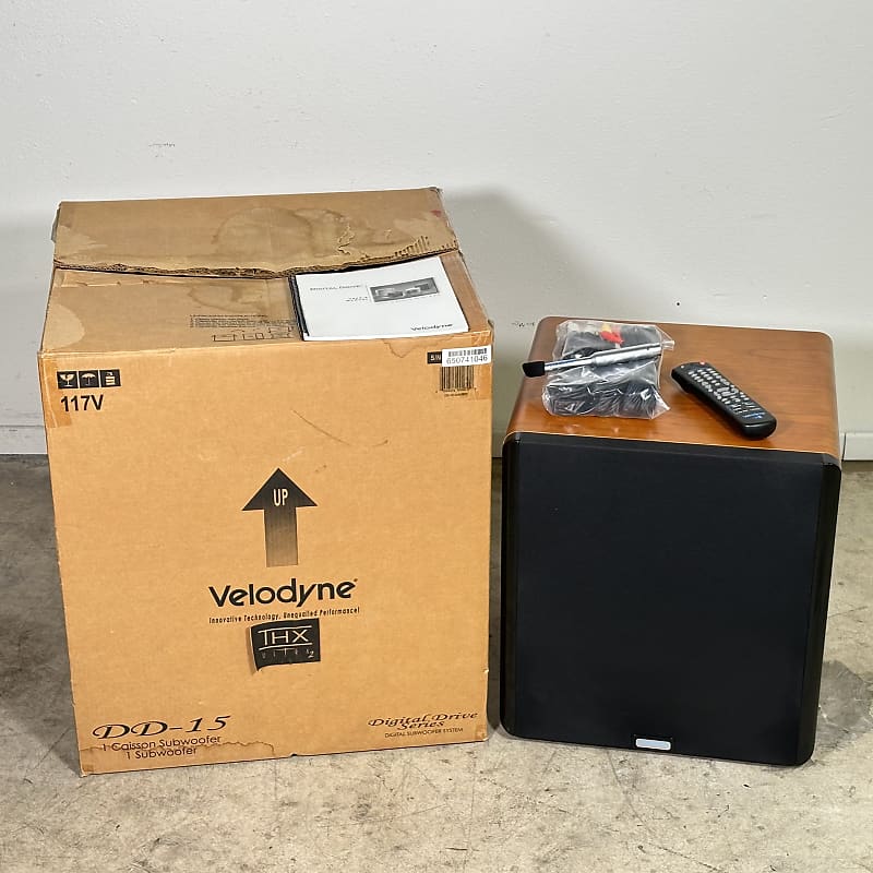 Velodyne Digital Drive DD-15 Cherry Powered Subwoofer | Reverb
