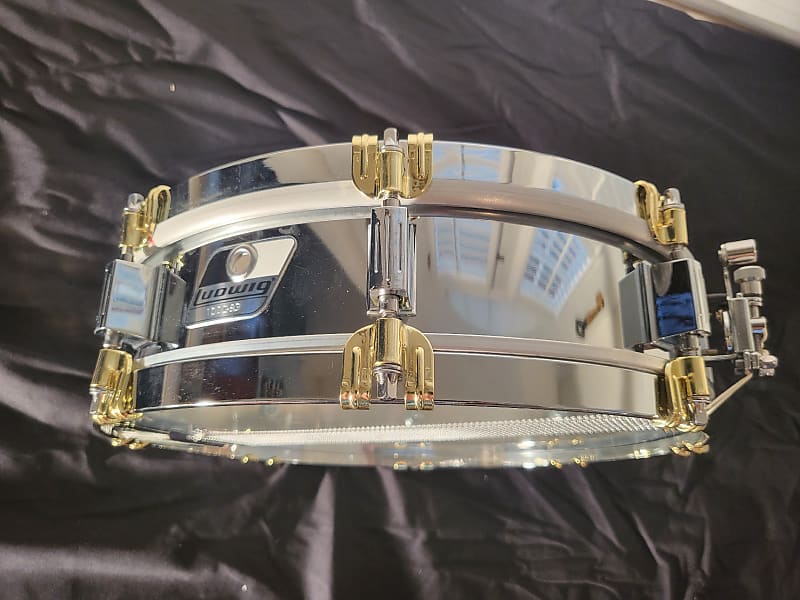 Ludwig 3" x 13" Piccolo Chrome over Steel Snare Drum | Reverb