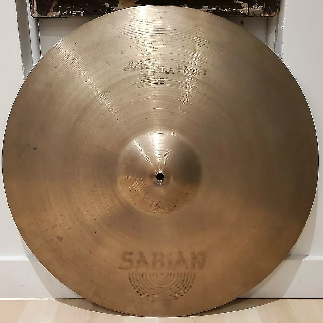 Sabian 22" AA Extra Heavy Ride Cymbal 1990 - 2001 | Reverb Australia