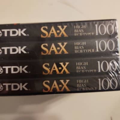 TDK SA-X 90 min. Blank Audio Cassette Tape | Reverb