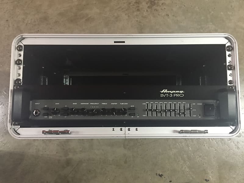 Ampeg SVT-3 Pro 450-Watt Bass Amp Head With Rack Case | Reverb