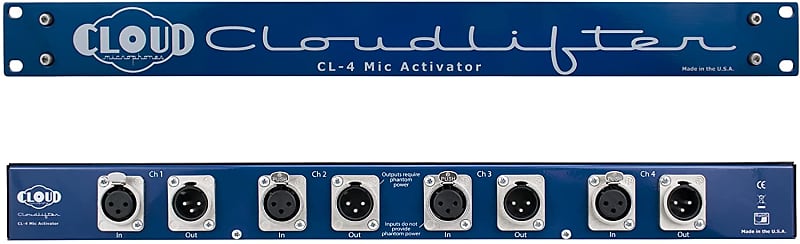 Cloud Microphones Cloudlifter CL-4 Mic Activator 4-Channel | Reverb