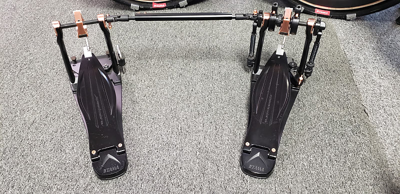 Upgraded Black Tama Speed Cobra 910 Double Pedal + ACD direct | Reverb