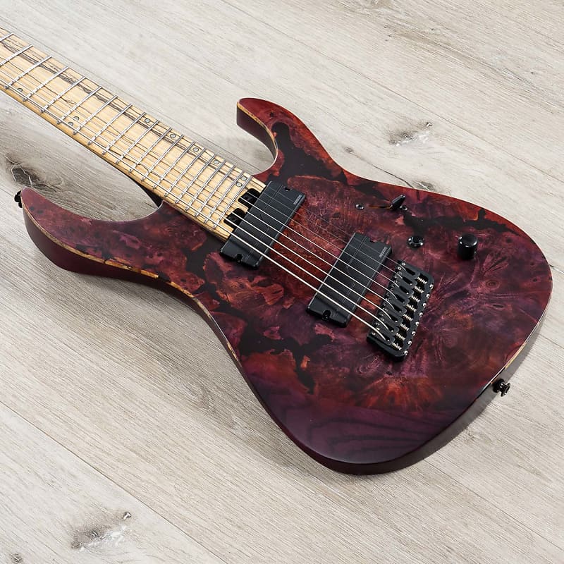 Mint Legator Ninja N8FX Multi-Scale 8-String Guitar, Ebony | Reverb