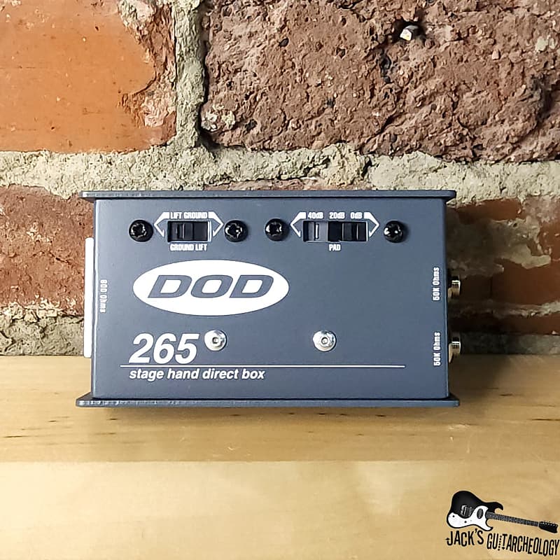 DOD 265 Stage Hand DI Box (1990s) | Reverb Canada