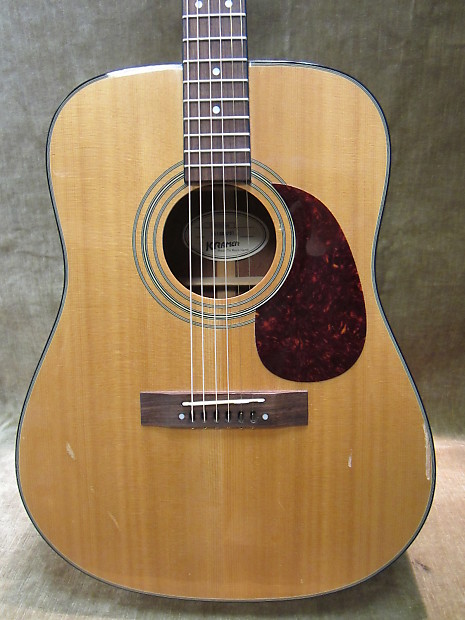 1985 Rare Kramer Acoustic Dreadnought D-200 S N/A Natural MIJ | Reverb