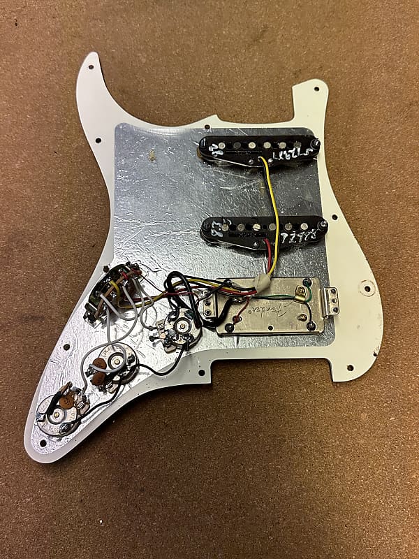 Fender Loaded Pickguard - American Stratocaster HSS | Reverb