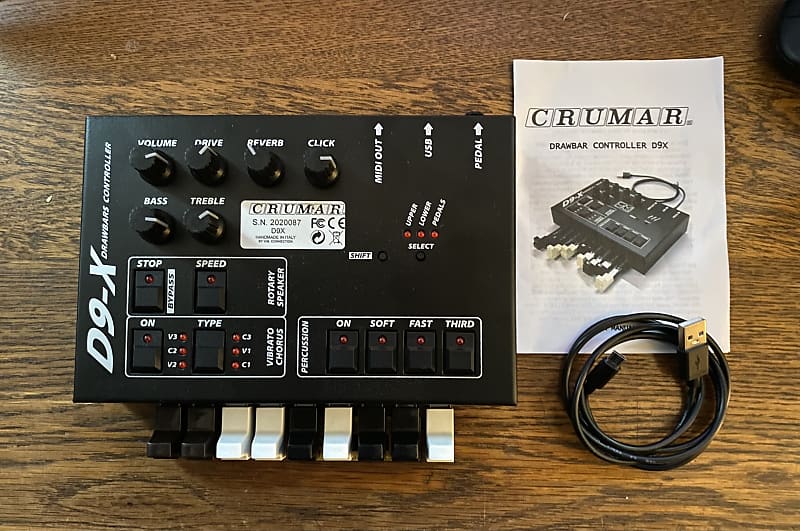 Crumar D9X Drawbar Controller | Reverb