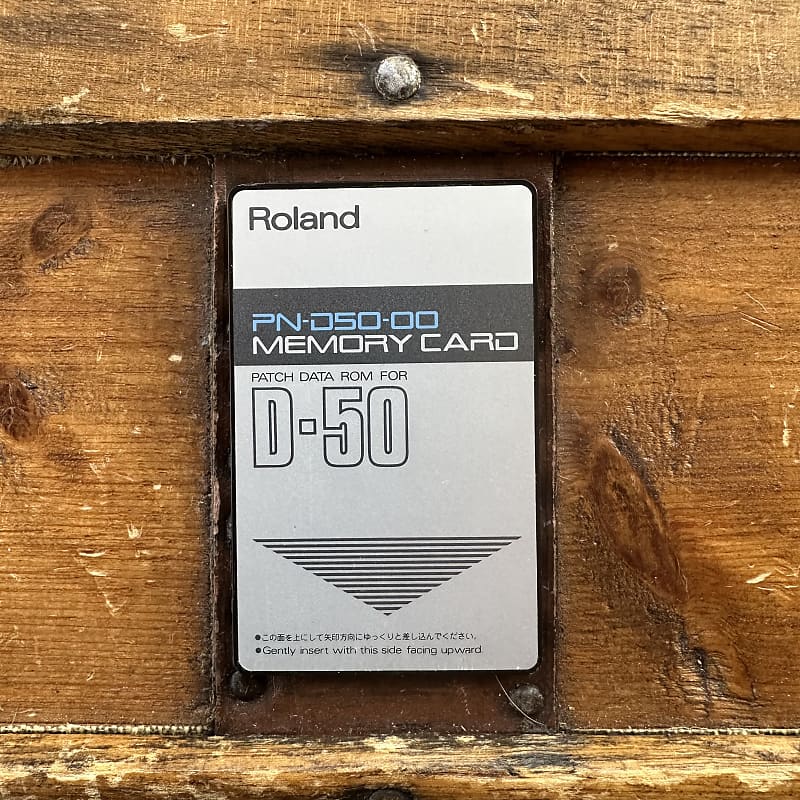 Roland pn-d50-00 Patch Memory Card for D-50 | Reverb