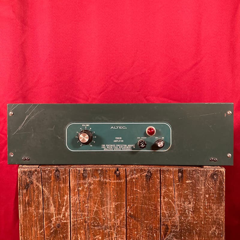 Vintage Altec Lansing 1593B Solid State Mono Power Amplifier | Reverb