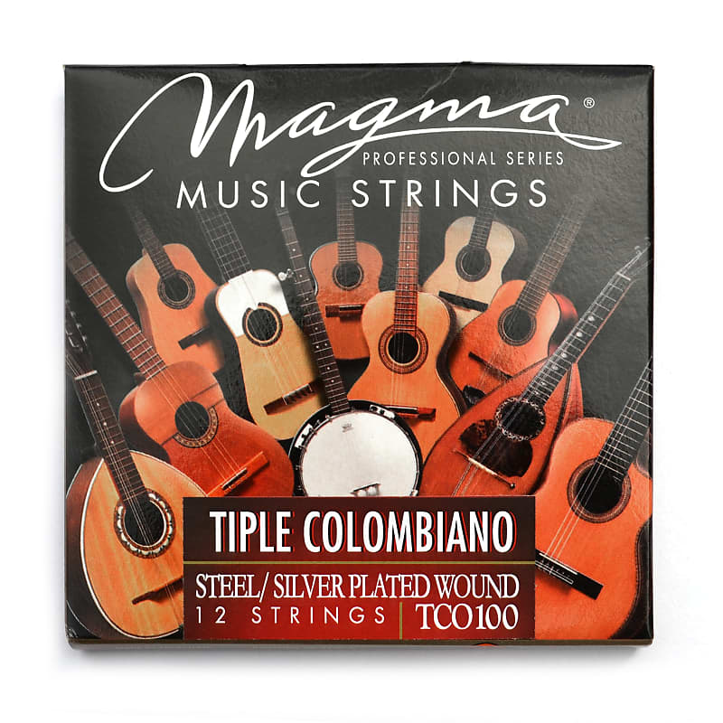 Magma TIPLE COLOMBIANO Strings Silver Plated Wound Set | Reverb