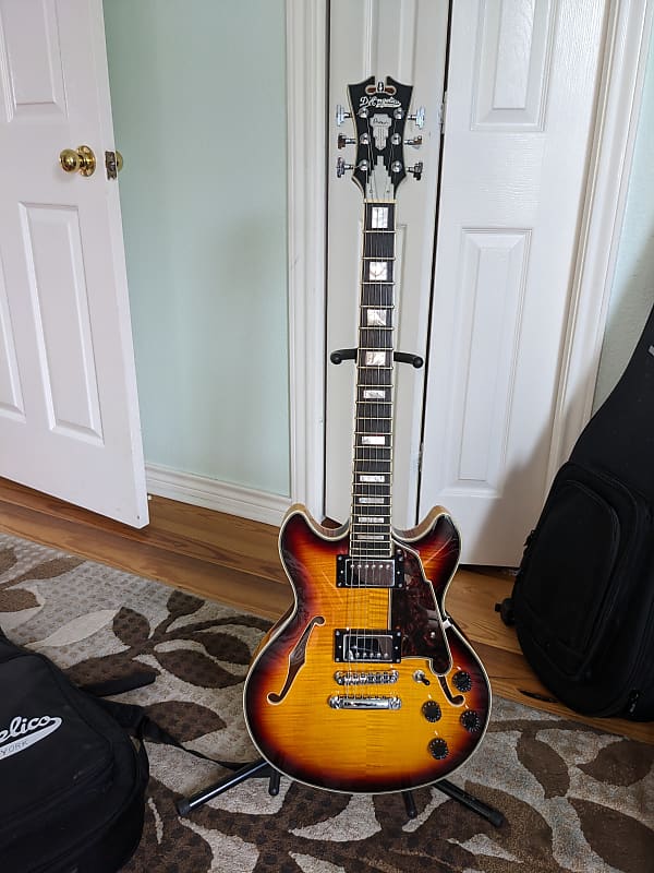 D'Angelico Premier Mini DC XT Electric Guitar - Vintage | Reverb