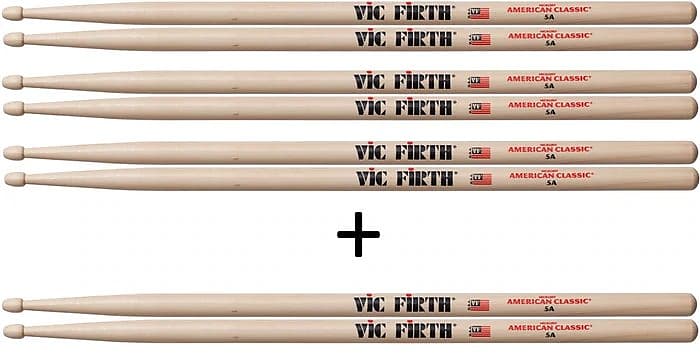 Vic Firth Value Pack American Classic 5A | Reverb