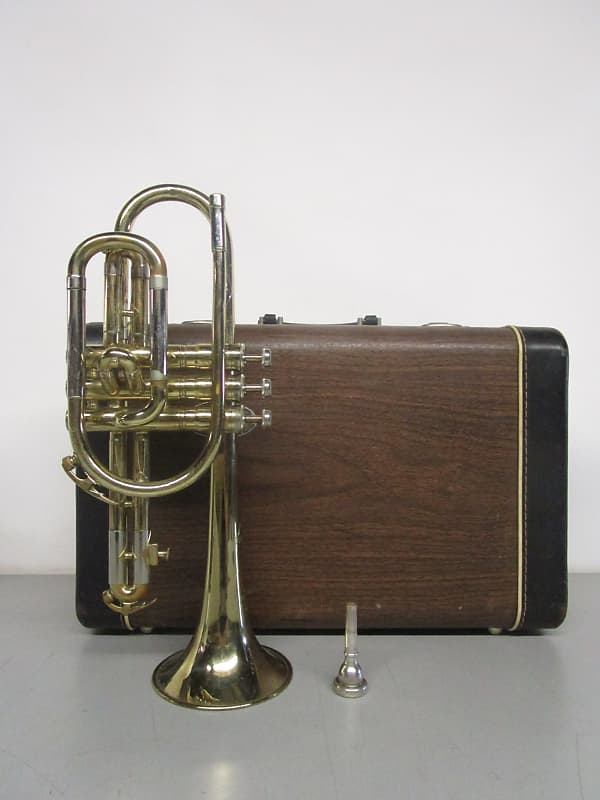 King Cleveland Superior Cornet with Case and Mouthpiece | Reverb