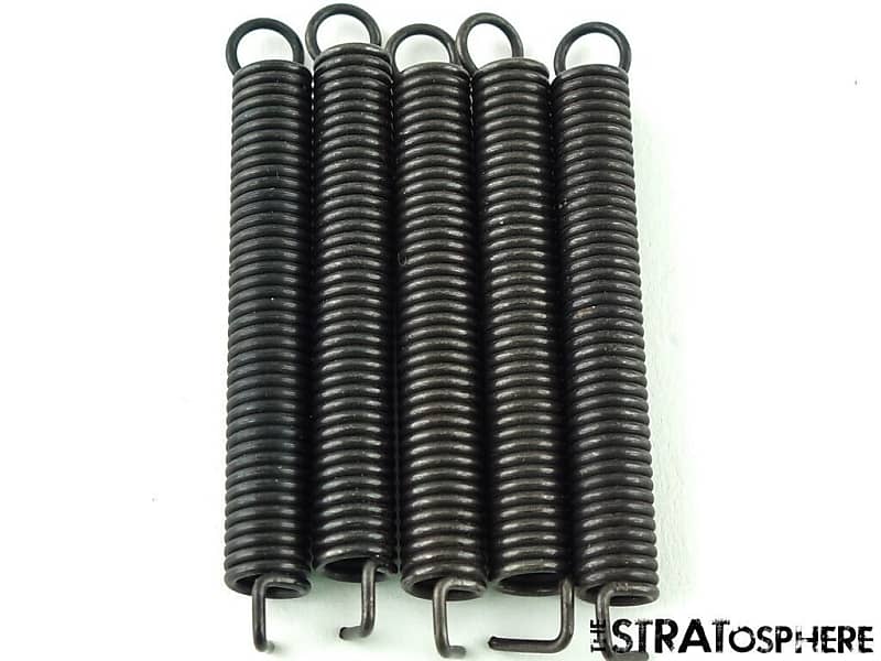 ~ Set of 5 BLACK Tension SPRINGS for Fender Stratocaster | Reverb