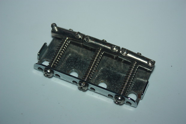 Fender Musicmaster Duo Sonic 1956 1957 guitar bridge | Reverb