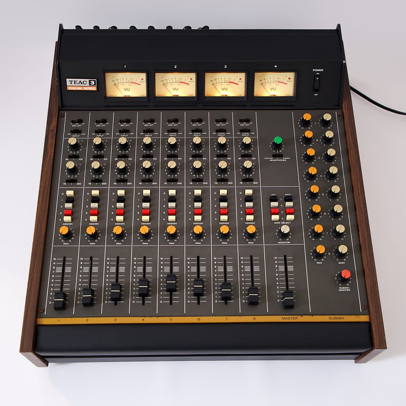 Tascam Series 「TEAC」 Model 3 /// Analog Mixer / S E R V I C E | Reverb