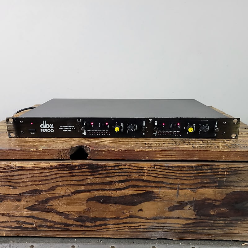 dbx 902 De-Essers (Pair) With FS900 Frame | Reverb