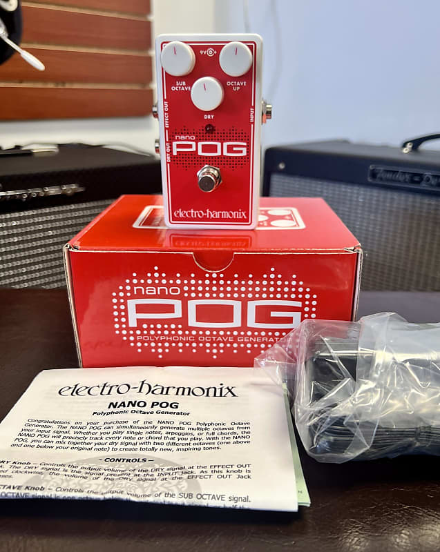 -USED- Electro-Harmonix Nano Pog Polyphonic Octave Generator | Reverb