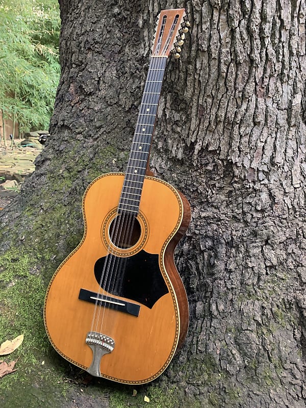 Authentic Leadbelly Model 1930’s Stella Jumbo 12-string | Reverb