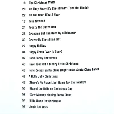 Ukulele Chord Songbook- Christmas Songs | Reverb