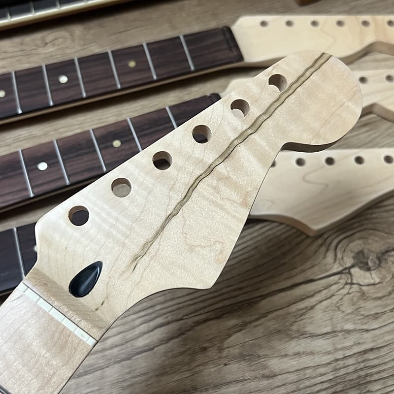 Strat guitar neck maple fingerboard | Reverb