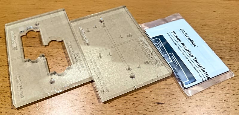 StewMac P-Bass Pickup Routing Template | Reverb