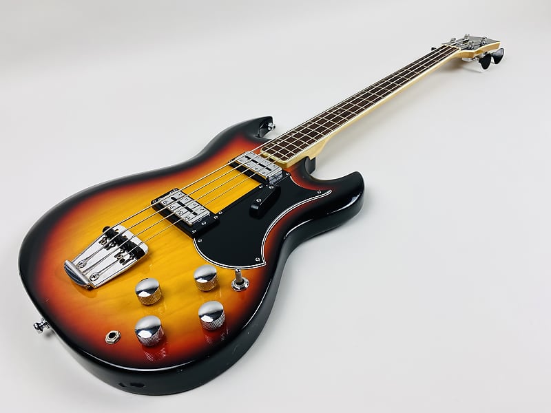 Univox Badazz Bass 1971-Nostos Algos-Orange Sunburst-1st Univox Badazz Bass 1971-Nostos Algos-Orange Sunburst-1st