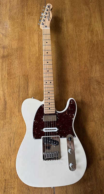Fender Deluxe Nashville Telecaster - Maple Fretboard - White | Reverb