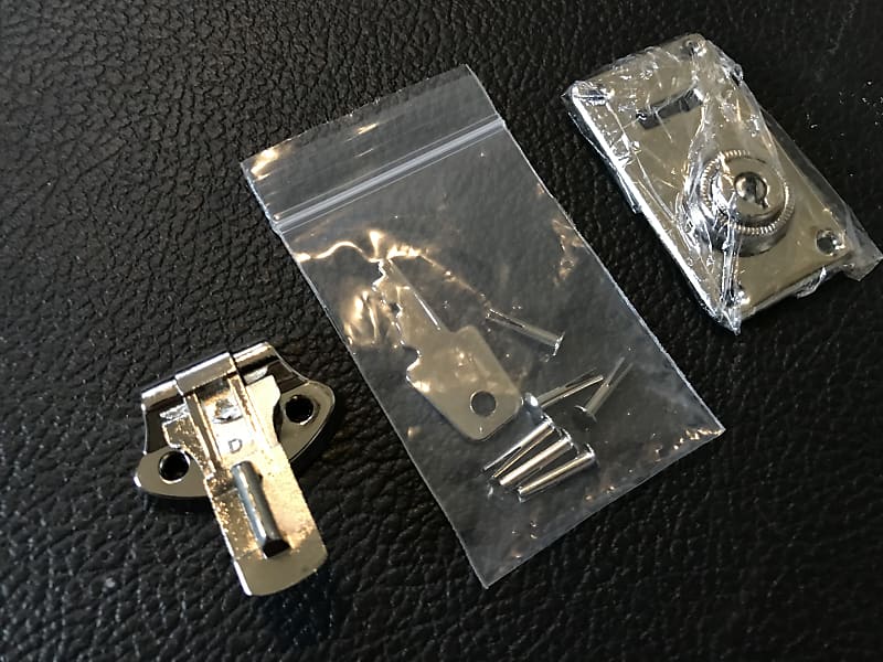 New G&G Cheney Style Guitar Case Latch / Hasp in Cast Nickel | Reverb