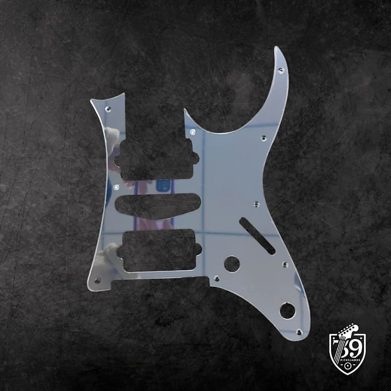 1 Ply Mirror MIJ Ibanez RG 770 Style Pickguard | Reverb Canada