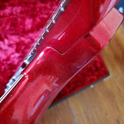 Mike Lull Firebird Rising 2012 Sparkle Red | Reverb