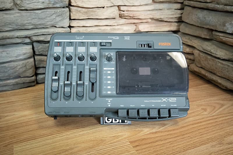 Fostex X12 4-Track Cassette Multi-Track Recorder (Good) *Free | Reverb