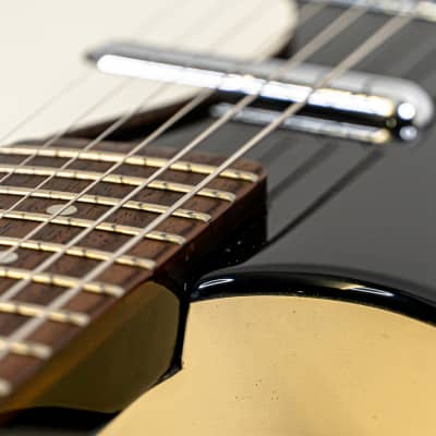 Danelectro DC-59 Black w/ Jeff Senn DRB2 Upgraded Bridge, | Reverb UK