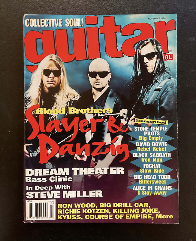 Guitar School Magazine Back Issue November 1994 - | Reverb